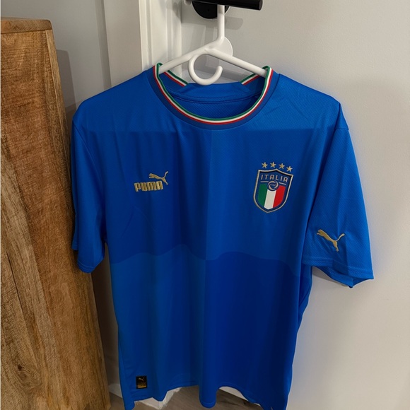 Puma | Shirts | Puma Italia Soccer Jersey | Poshmark
